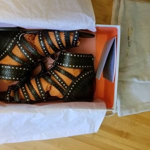 Santoni | Shoes | Leather Sandals Size 9 Made In Italy Santoni | Poshmark